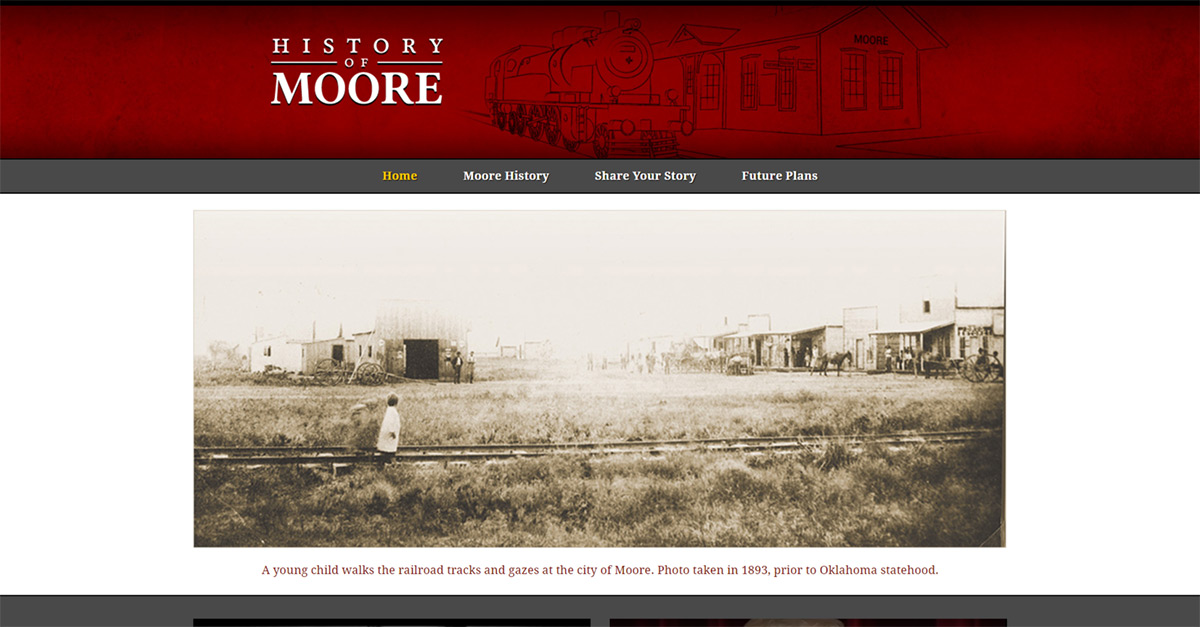 Home | History of Moore